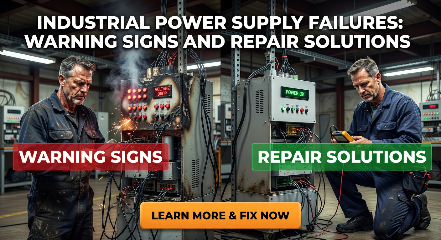 Industrial Power Supply Failures: Warning Signs and Repair Solutions ...